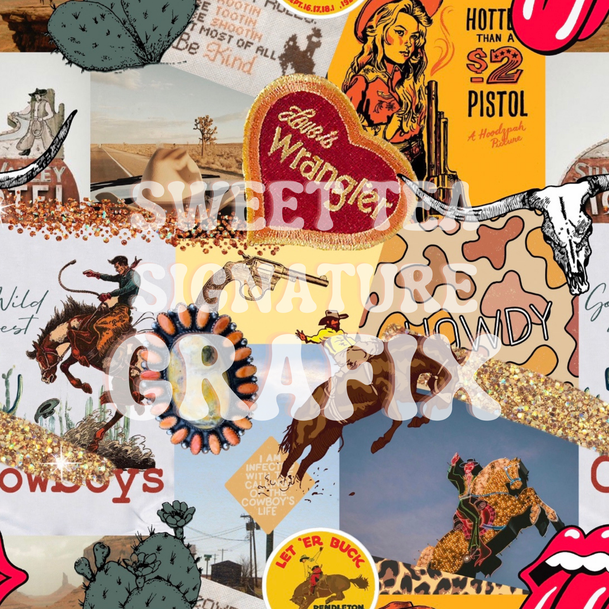 Yellow Cowboy – Sweet Tea Signature GraFix