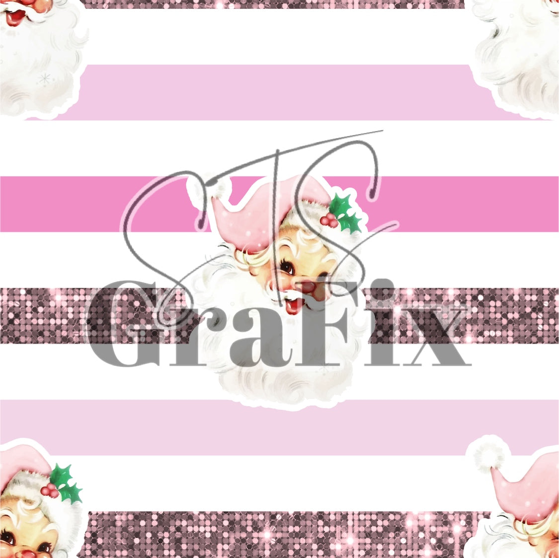 Rose Disco Santa – Sweet Tea Signature GraFix