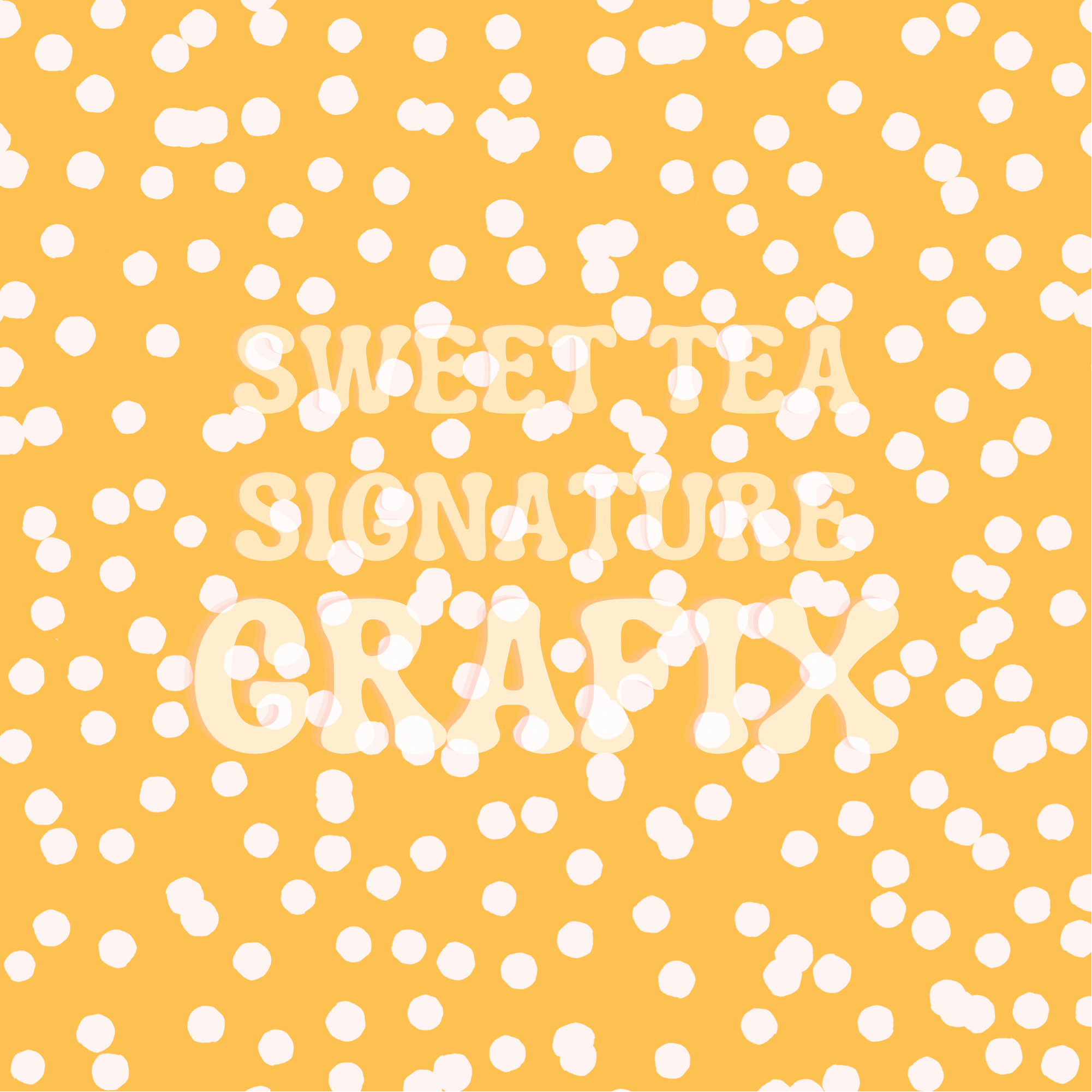 Yellow Dots – Sweet Tea Signature GraFix