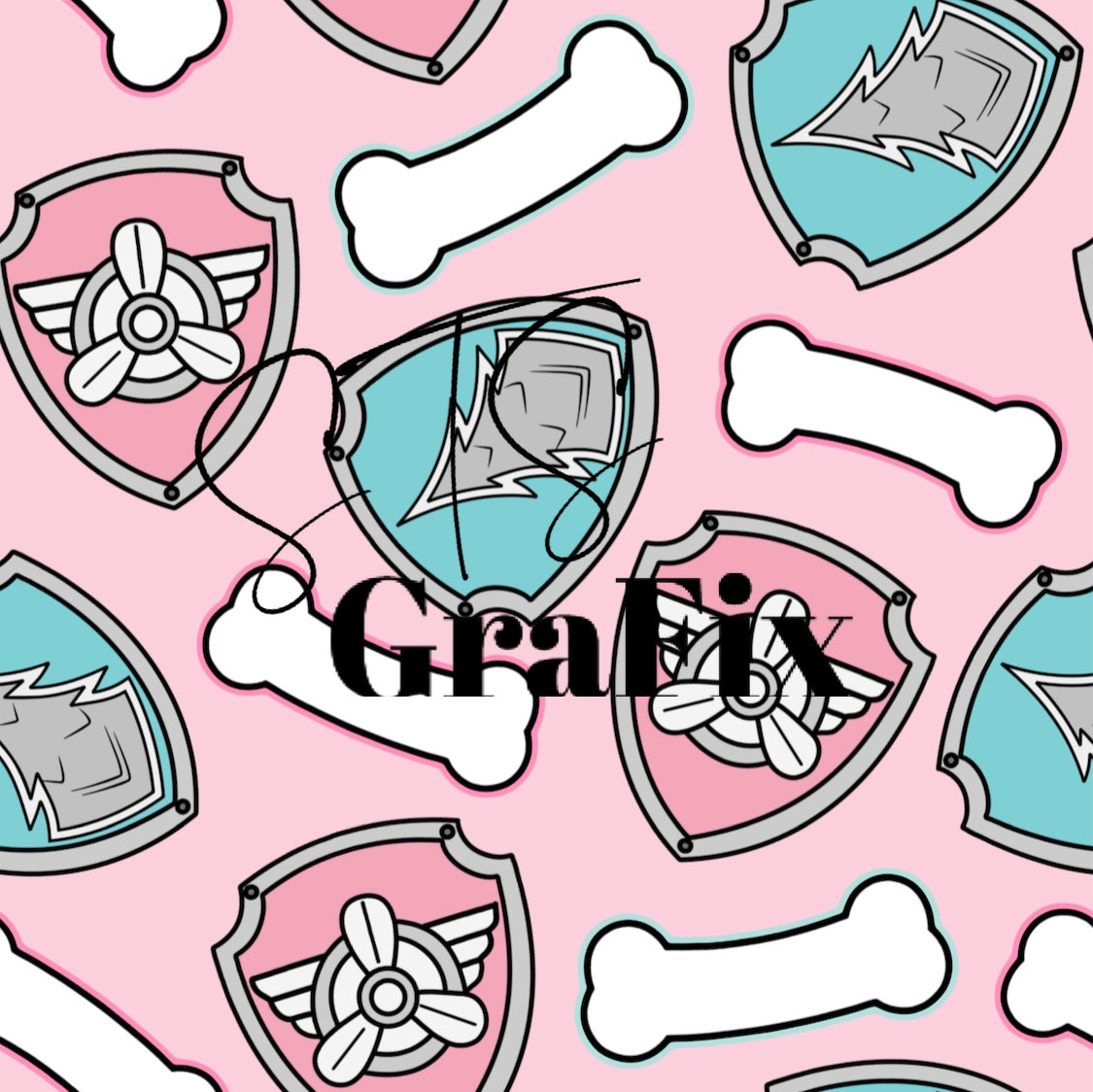 Pink Pups – Sweet Tea Signature GraFix