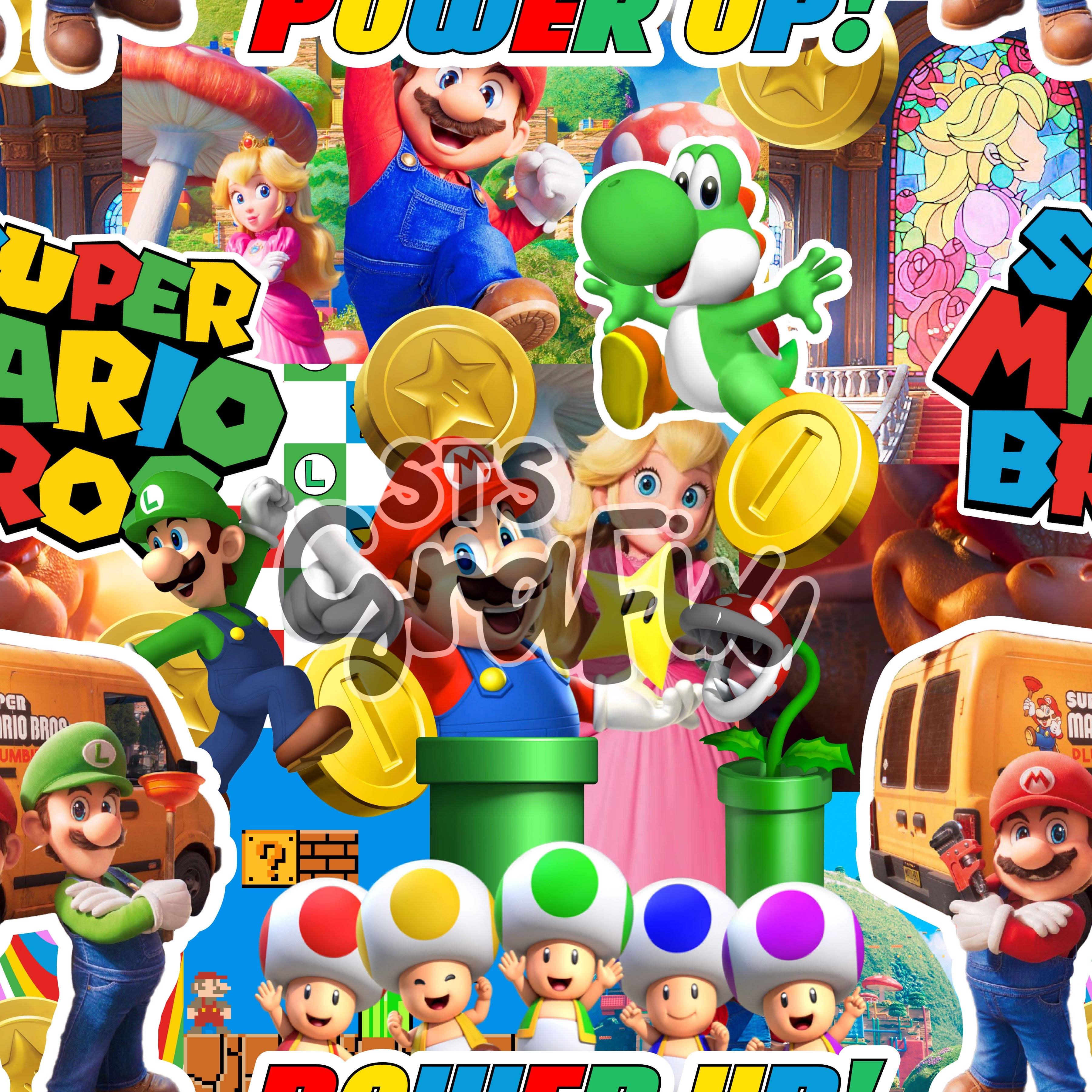 Power Up— No Glitter – Sweet Tea Signature GraFix